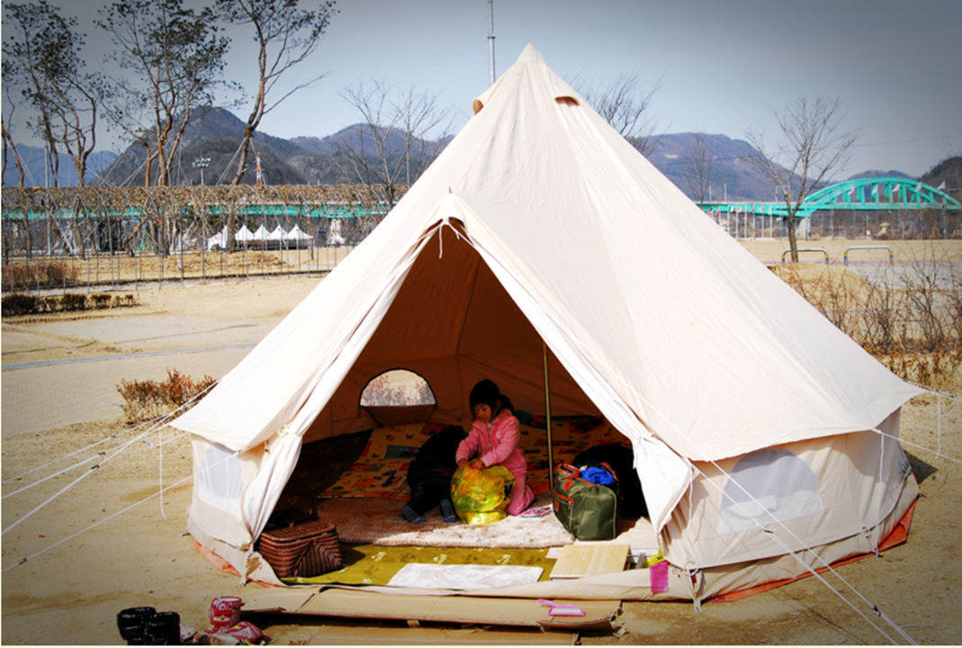 Yurt Tent for Customer in Bulgaria - Jieol Tensile Structure